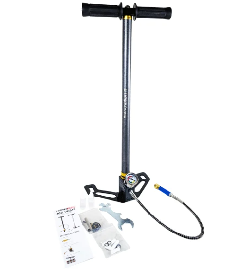 Air Rifle Pistol Stirrup Pump. Solware Ltd.