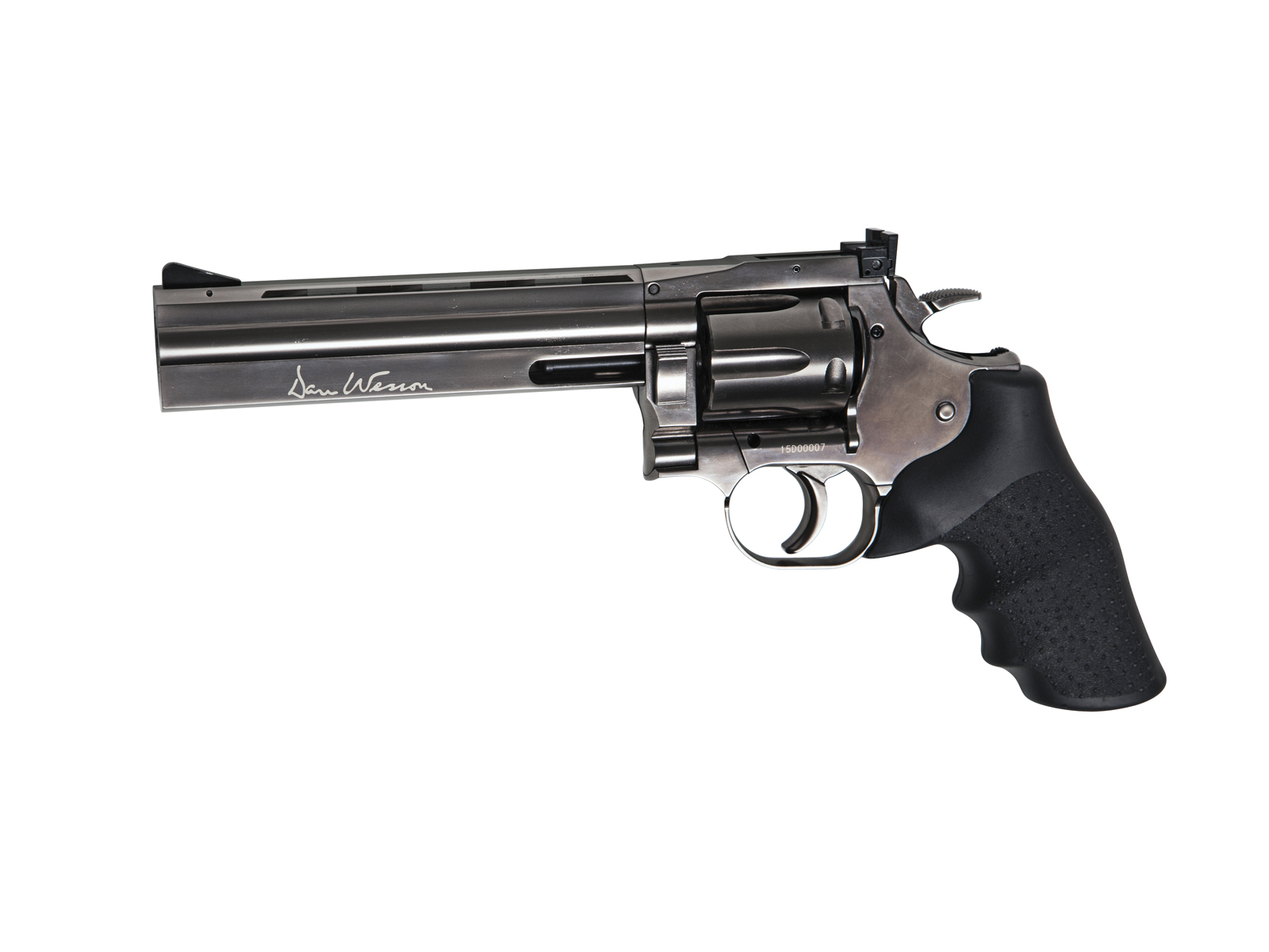 ASG Dan Wesson 715 6" Chromed Limited Edition 22 Pellet. Solware Ltd.