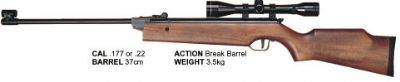 Cometa 300 .177 & .22. Solware Ltd.
