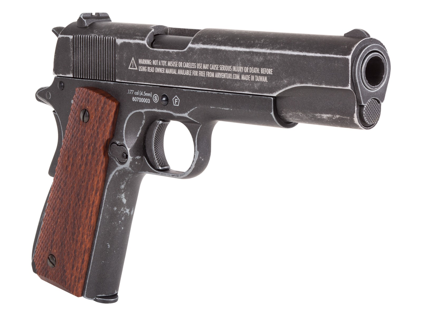 John Wayne 1911 Air Pistol. Solware Ltd.