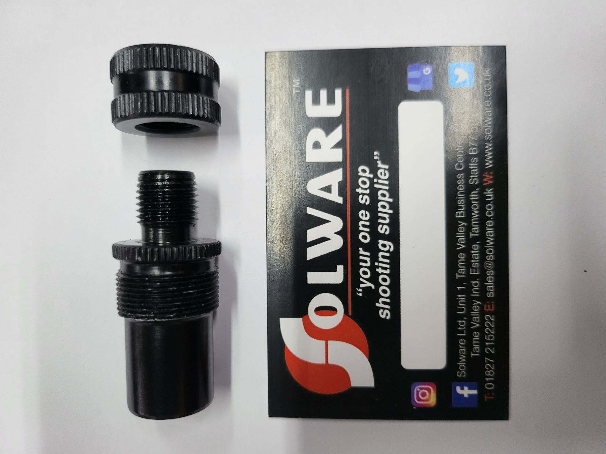 Kral Empire X Silencer Adaptor. Solware Ltd.