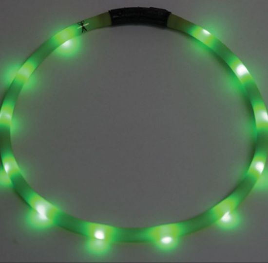 Led Flashing Dog Neck Band. Solware Ltd.