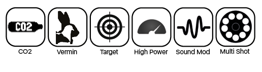 Milbro Speedmaster Co2 Air Rifle. Solware Ltd.