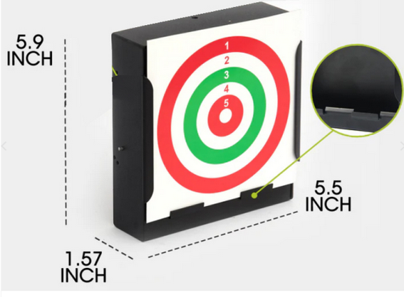 Trimex Arms 14 CM Square Metal Target Holder Pellet Catcher Shooting ...