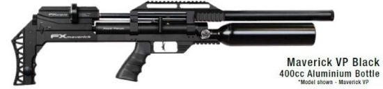 Used FX Maverick VP Black 400cc Aluminum Bottle. Solware Ltd.