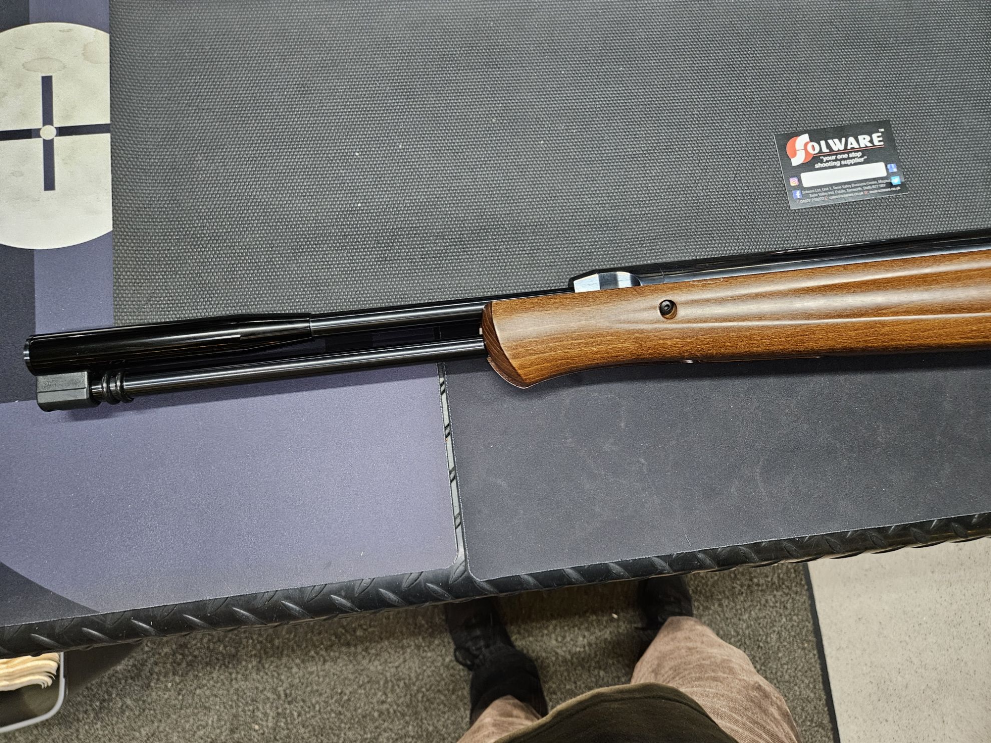 Used Walther LGU Master Pro .177. Solware Ltd.